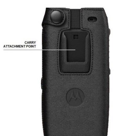 Motorola PMLN8183 Soft Leather Carrying Case with 3" Swivel Belt Loop